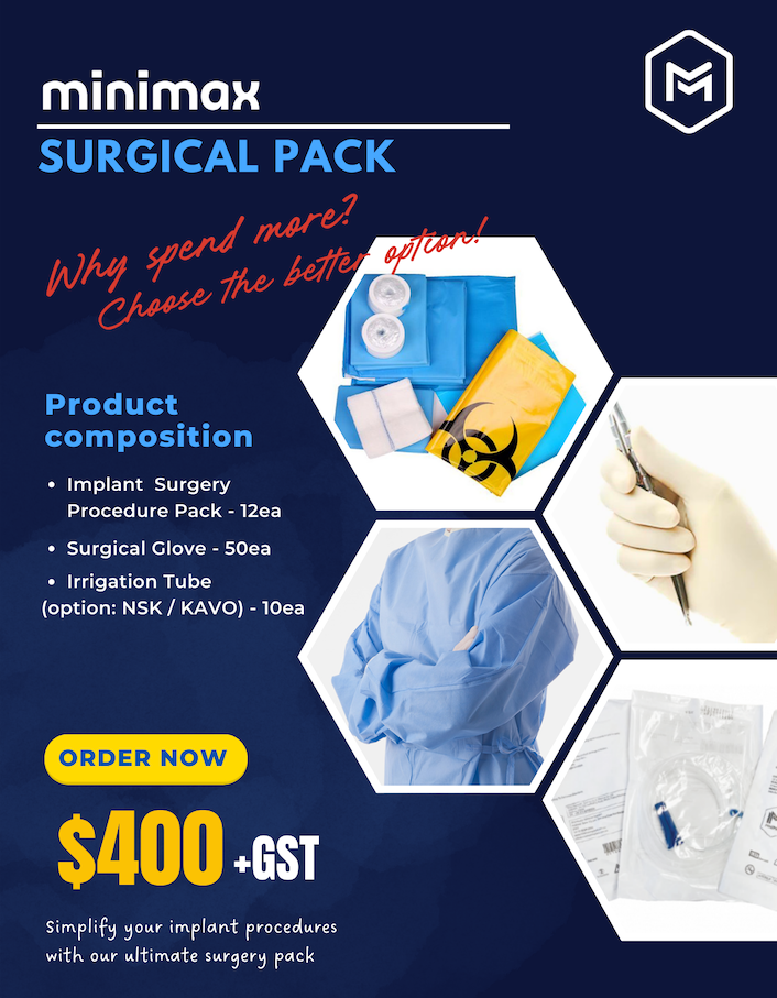 Surgical Pack – Minimax Implant